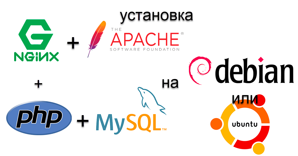 Установка и настойка Web сервера Nginx Apache Php Mysql на Debian 11 Ubuntu 2004 — Home